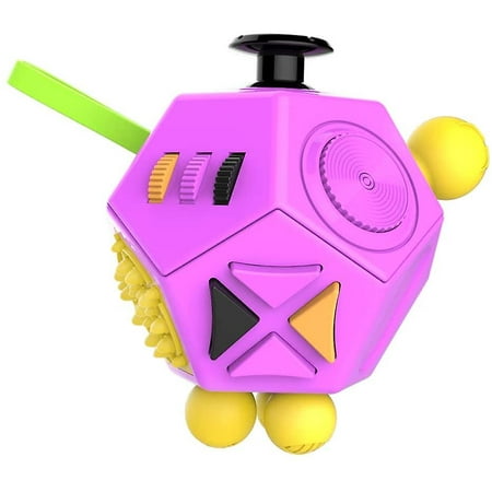 12 Sided Fidget Toy For Adults Anti Anxiety Dodecagon Relieves Stress ...