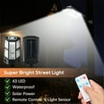 Yesurprise 2400W 3 Light Modes And Remote Control Led Solar Floodlight ...