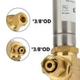 Solimeta 3/8" Water Hammer Arrestor, Lead-Free Brass 3/8"OD, Water ...