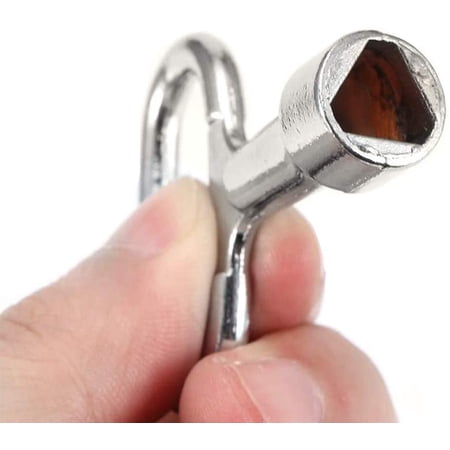 4pcs Metal Triangular Keys Utility Cabinet Key Key Distribution Cabinet ...