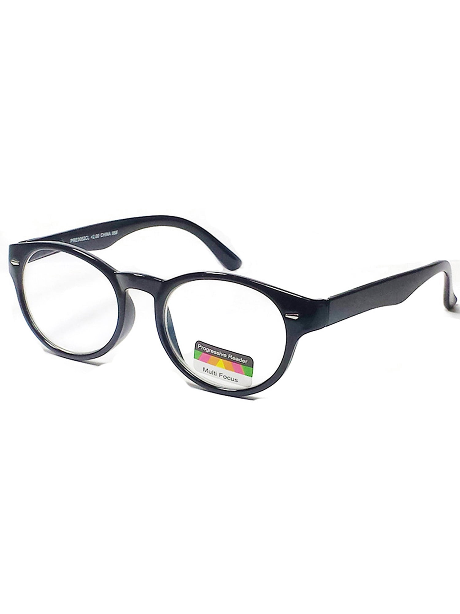 Multi Focus 3 In 1 Progressive Reading Glasses Oval Black 2 00 Multi Focus 3 In 1 Progressive Reading Glasses Oval Black 2 00