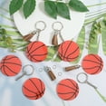 1 Box 64pcs DIY Sports Keychain Basketball Keychain DIY Acrylic ...