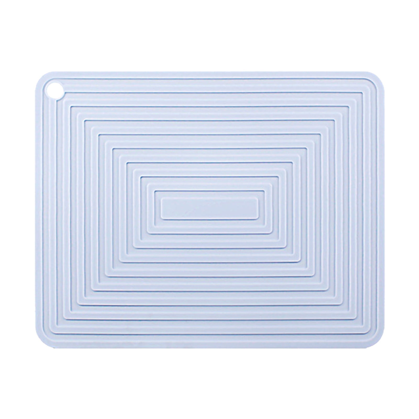Table Mat Food Grade Heat-Resistant Silicone Rectangular Pot Holder ...