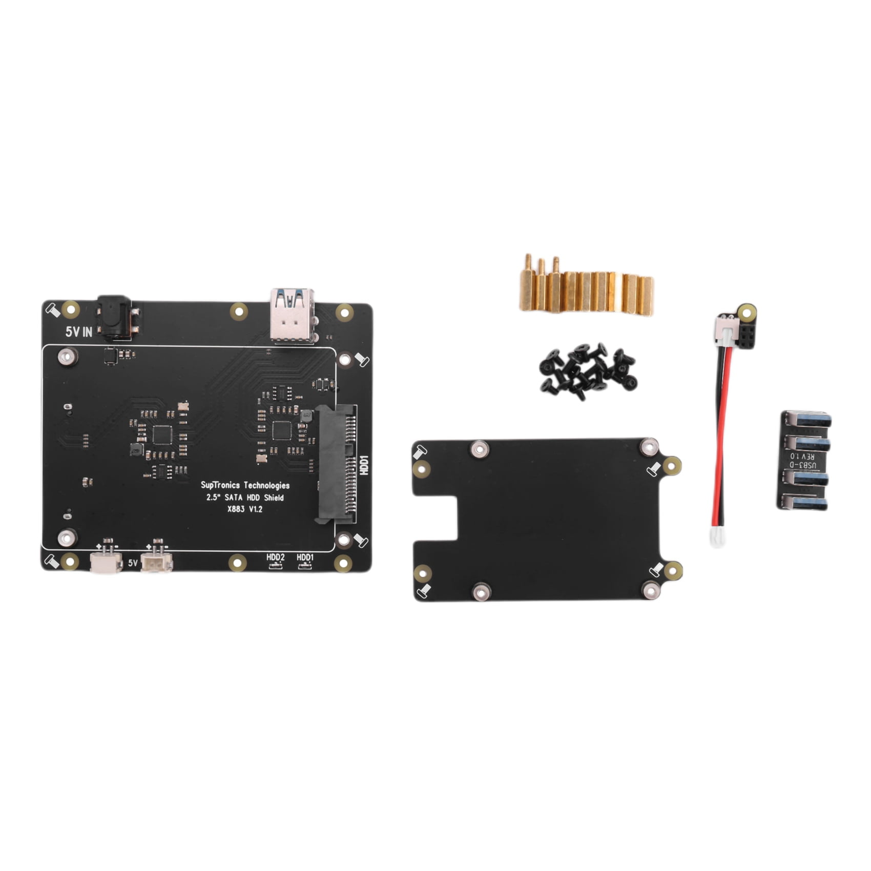 For Raspberry Pi 4 Dual SATA X883 V1 2 Dual 2 5inch SATA HDD SSD for-raspberry-pi-4-dual-sata-x883-v1-2-dual-2-5inch-sata-hdd-ssd