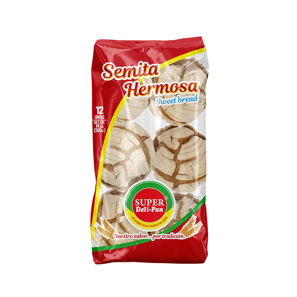 De Mi Pais Semita Hermosa 390g / Super Deli Pan Sweet Round Bread 14oz ...