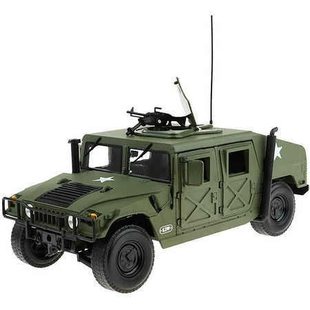 1：18 Scale Diecast Hummer H1 Battlefield Military Model Cars Tank Truck ...