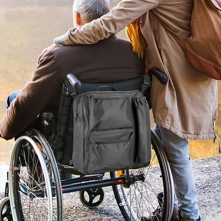 Wheelchair Bag | Mobility Scooter Universal Backpack | Padded Rear ...