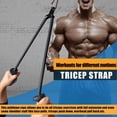 Tricep Rope Pulldown Attachment HAND ROPE-04, Extra Long Cable for Gym ...