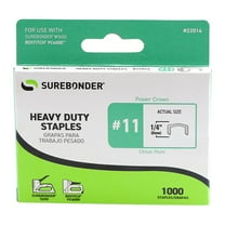 #11 Power Crown Staples - 1/4" - 1000 ct. - Walmart.com