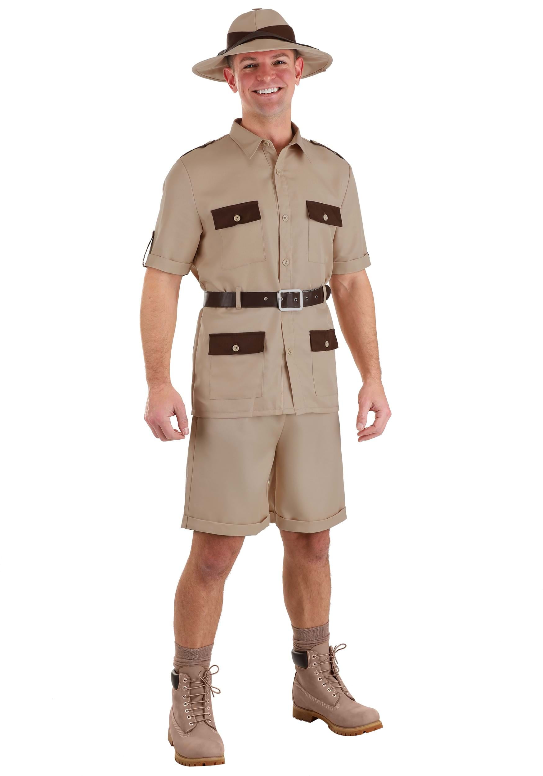 Adult Safari Explorer Costume - Walmart.com