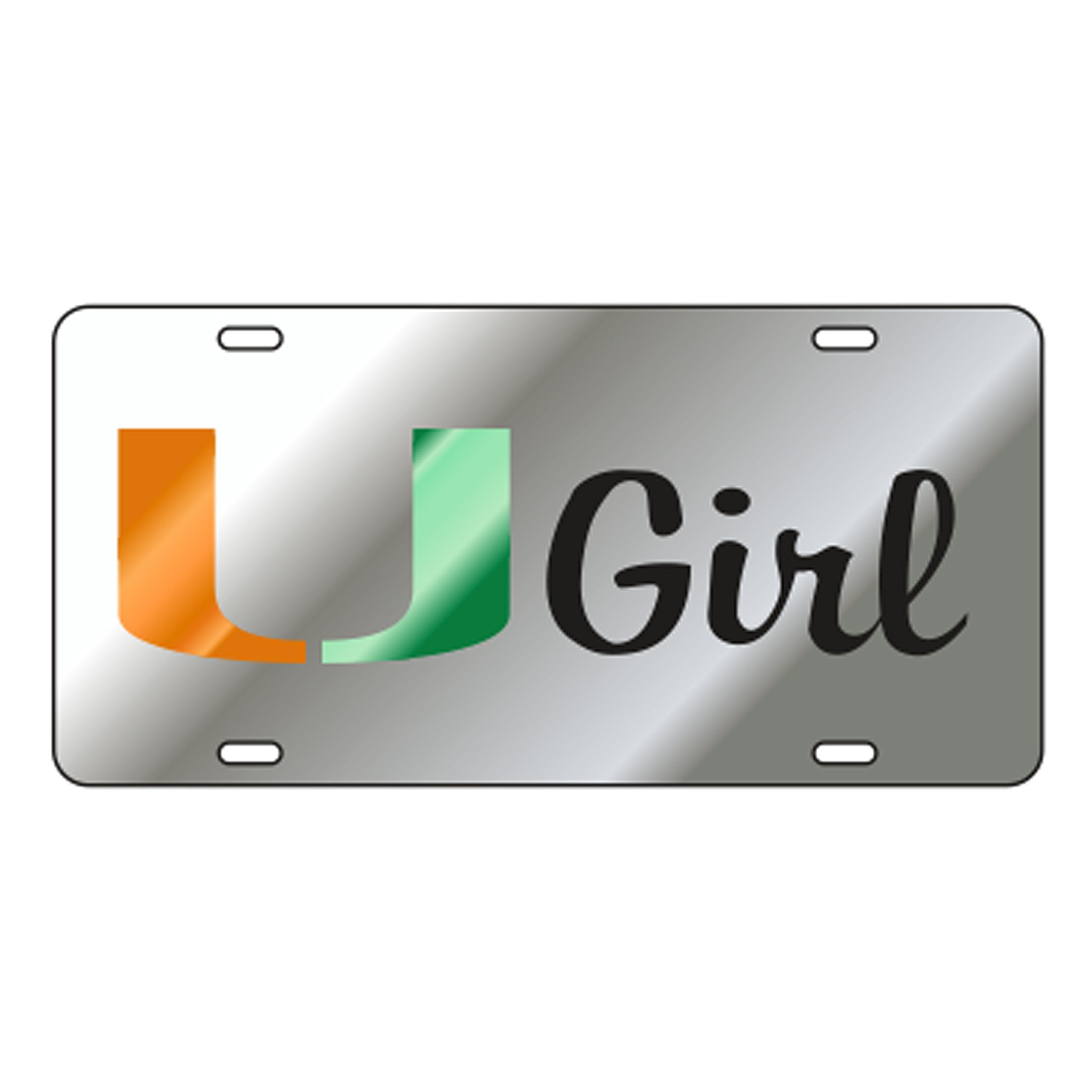 Miami TAG (LASER SIL/ORG/GRN U GIRL (23692)) - Walmart.com