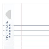 Five Star Reinforced Filler Paper, Wide Ruled, Loose Leaf, Lined ...
