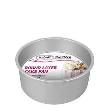 Round Cake Pan 4 by 3 Inch Deep - Walmart.com
