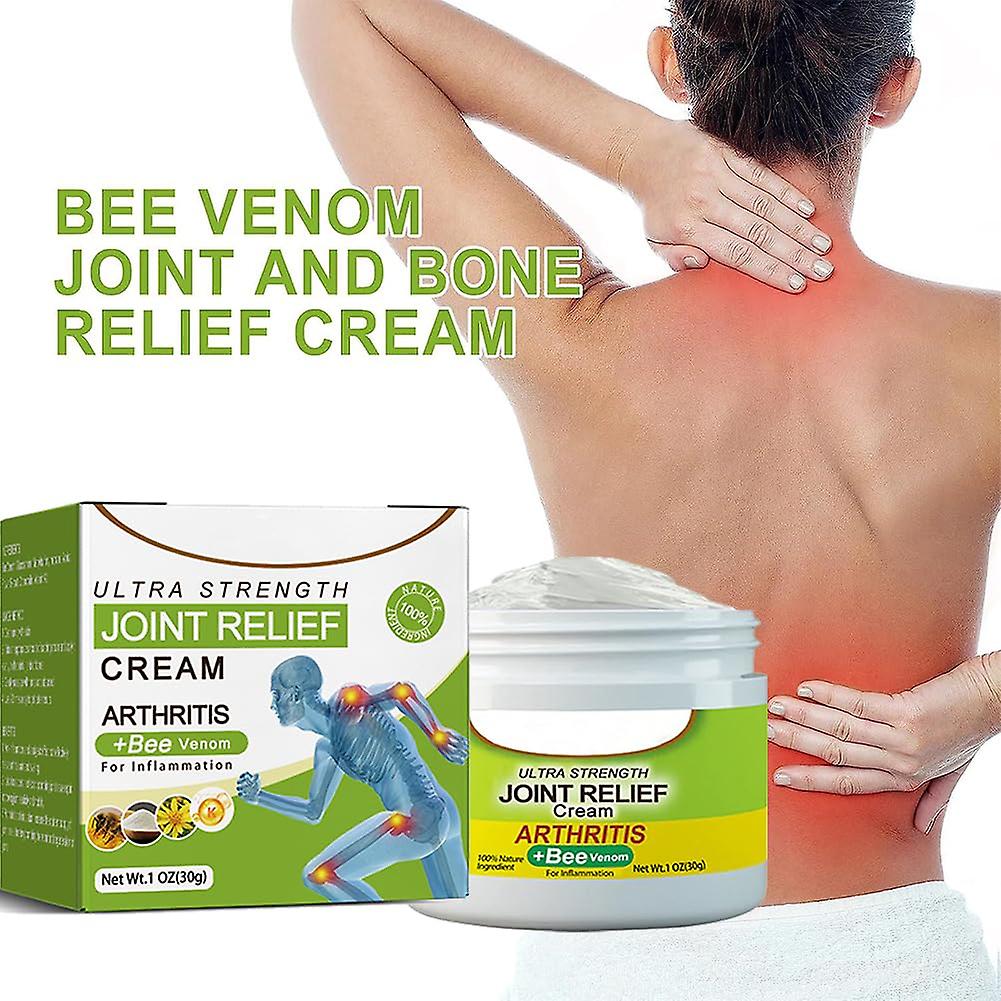 Bee Venom Joint And Bone Therapy Cream, Ultra Strength Joint Relief ...