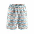 Athletic Shorts Men Graphic Print Drawstring Spring Summer Loose Fit ...