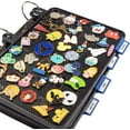 SCS Direct My Pin Collection 3-Ring Album Binder w 4 Enamel Pin Pages ...