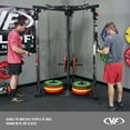 Valor Fitness Cable Crossover Machine - 17 Adjustable Positions with ...