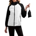 Brqkzdu Women Lightweight Packable Raincoat Waterproof Hooded Rain ...
