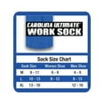 Carolina Ultimate Mens Work Socks, 2 Pack, Big & Tall Steel Toe Boot ...