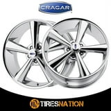 18x8 Cragar 614C S/S Modern Muscle Chrome Wheel 5x120 (28mm) - Walmart.com