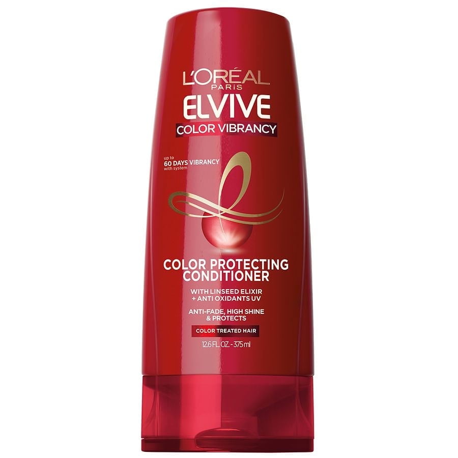 L Oreal Paris Elvive Color Vibrancy Fade Defying Conditioner Squeeze 13.5 fl oz Walmart