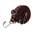 Heavy Duty Bungee Straps with Hooks, Adjustable Cords, Flat Rubber ...