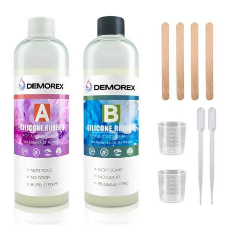 Smooth-On ECOFLEX 00-35 Fast Platinum Cure Silicone Rubber Compound Kit ...
