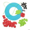 Memorial Day Poppy Wreath Craft Kit - Craft Kits - 12 Pieces - Walmart.com