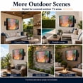 Abstract Clouds Waterproof Outdoor TV Cover, Sky Landscape Oil Painting ...