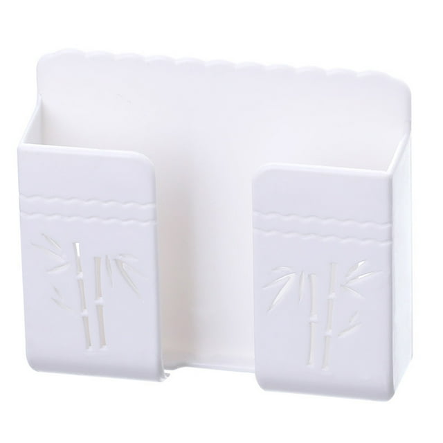 Wall-mounted Remote Control Holder for Creative Punch-free tv Bed ...