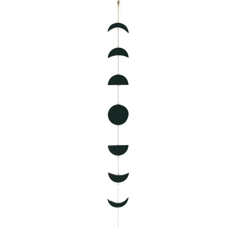 Moon Phase Wall Hanging Moon Phases Wall Garland with Metal Chains for ...