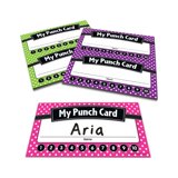 Teacher Created Resources Polka Dots Punch Cards, 60 Per Pack, 6 Packs ...