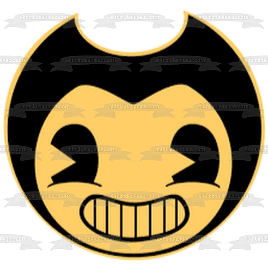 Bendy and the Ink Machine Video Game Logo Edible Cake Topper Image ...
