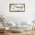 AatoeaX Family Quote Wall Art Living Room-Family Wall Decor ...