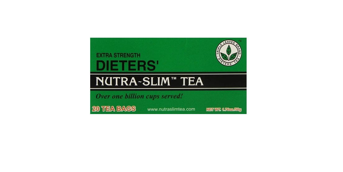 Triple Leaves Extra Strength Dieters' Nutra-Slim Tea 20 Tea Bags 1.76 ...