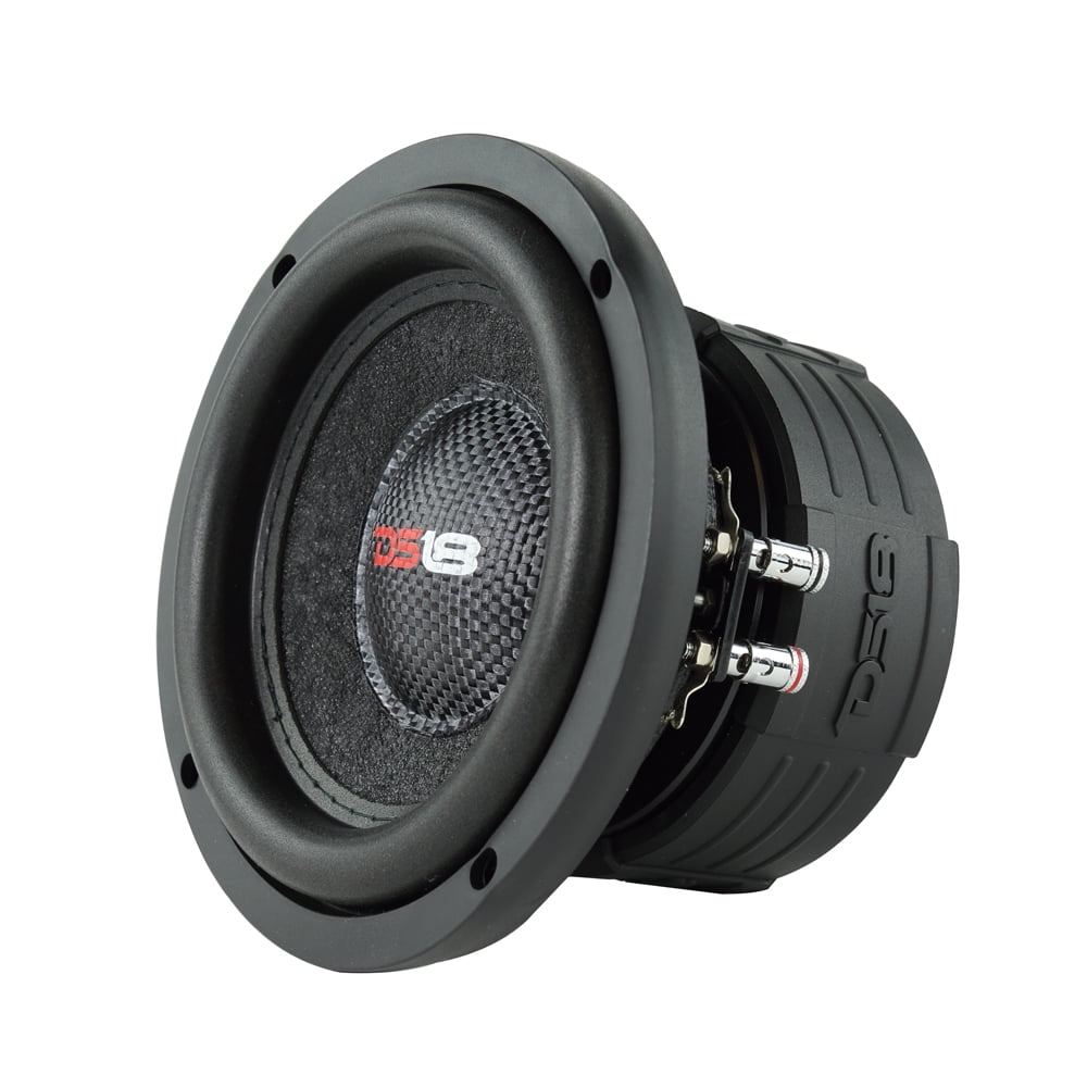 DS18 Elite Z6 6.5 Inch Subwoofer 600W Max 300W Rms Dual Voice Coil 4 ...