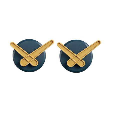 Simple Clock Hook Wall Hook Sticky Hook Keychain Free Punching Small ...