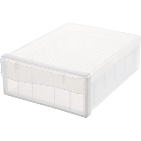 FFIY Desktop Drawer Organizer 2-Drawer System Office Stacking Drawer ...