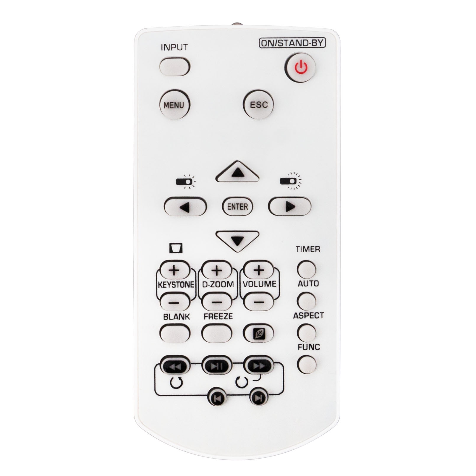New Replace Remote Control fit for Casio Projector XJ-V10X XJ-V110W XJ ...