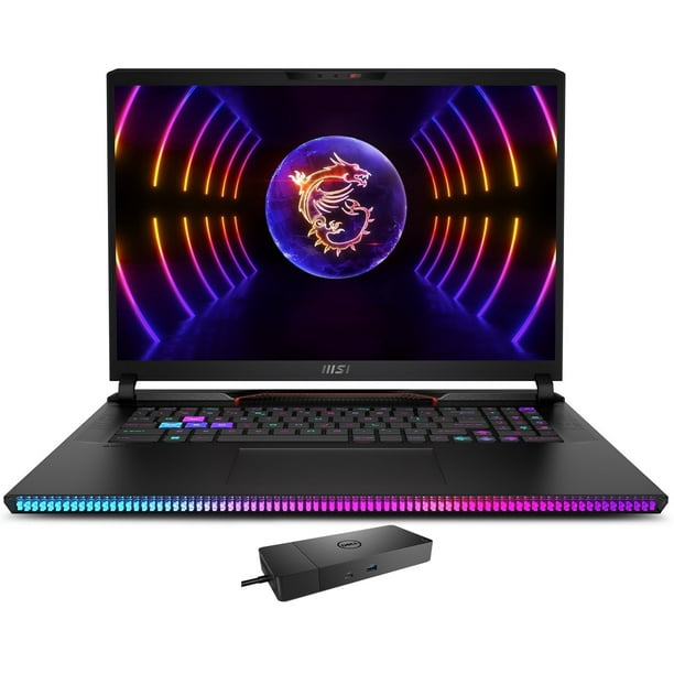 MSI Raider GE78HX Gaming/Entertainment Laptop (Intel i9-13980HX 24-Core ...