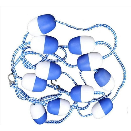 Swimming Pool Safety Divider Rope Floaing Ball Lane Line Hooks ...