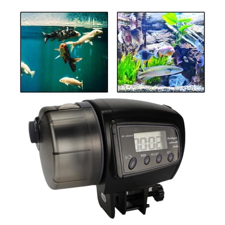 Moisture- Automatic Fish Feeder Aquarium Timer Smart Fish Tank Koi ...