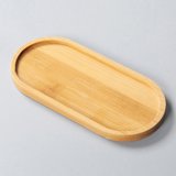 Raindrops Glass Shampoo Dispenser with Pump and Wood Tray for Stable ...