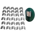 amagogo 30pcs Greenhouse Glazing G Type Clips and 50pcs Greenhouse ...