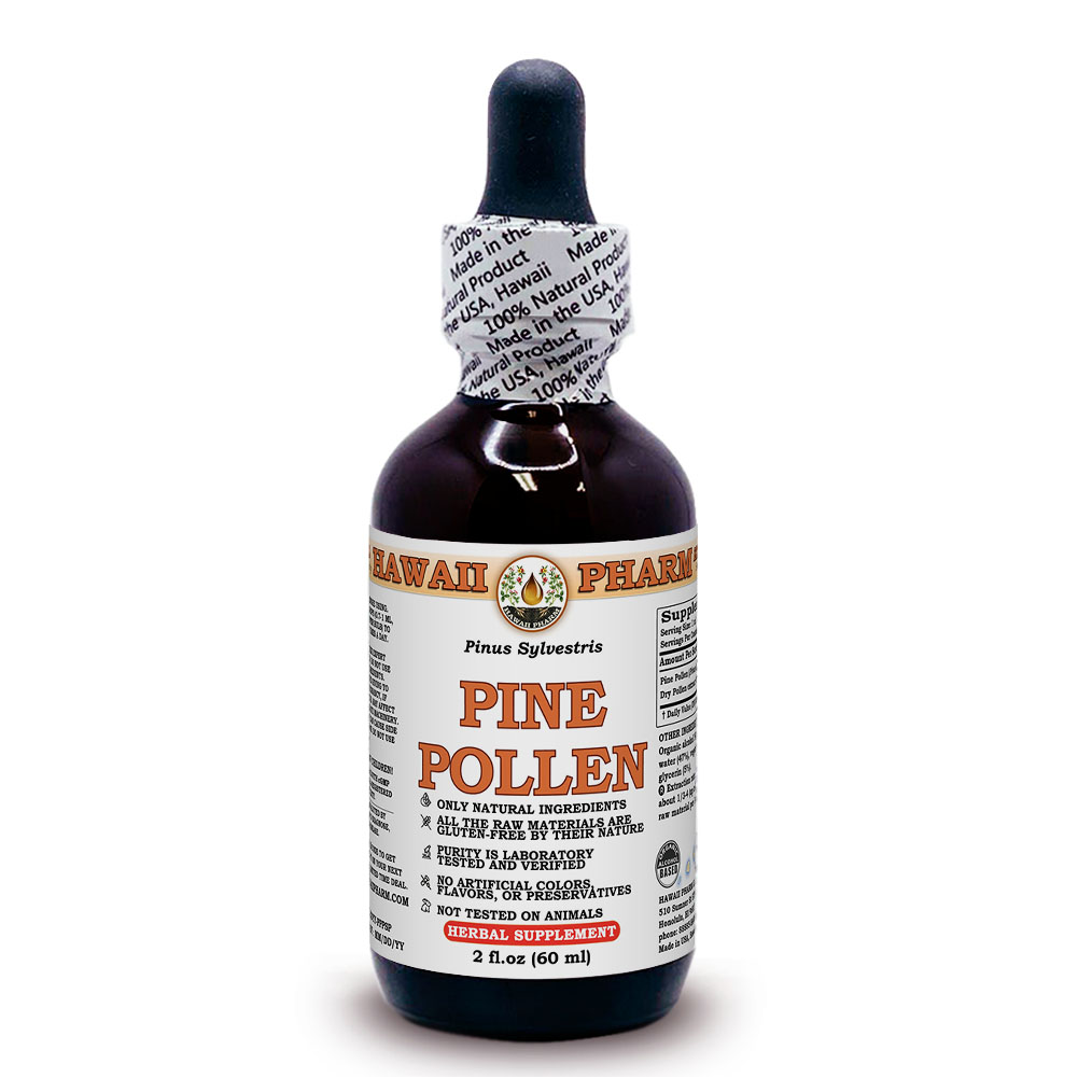 Pine Pollen (Pinus Sylvestris) Dry Pollen Liquid Extract. Expertly ...