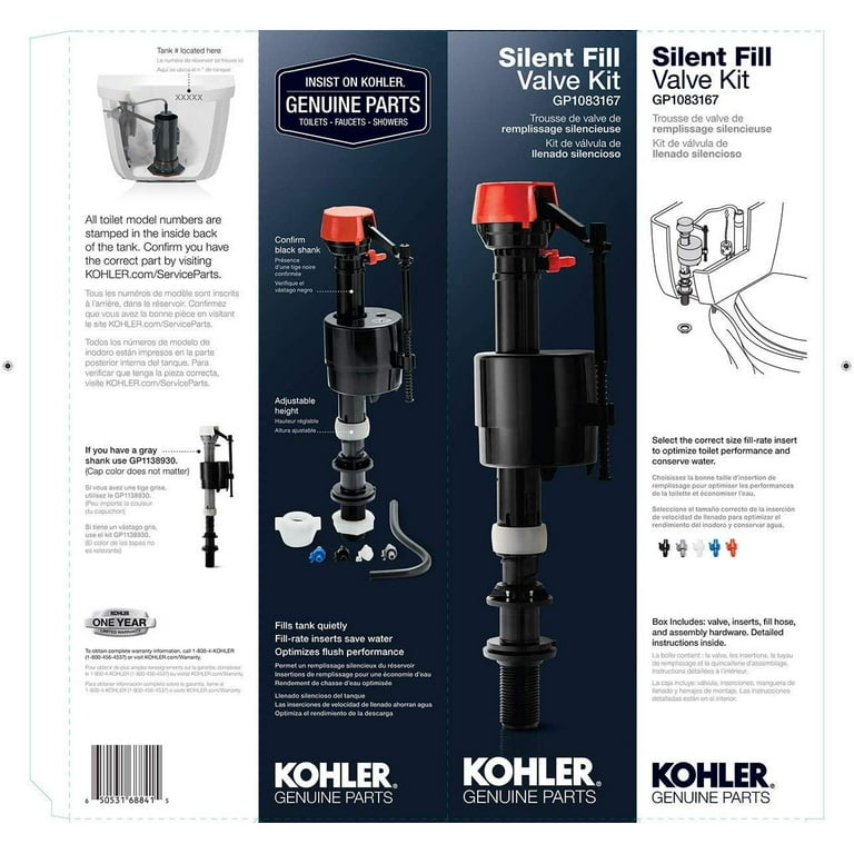 Kohler Toilet Flush Valve Assembly