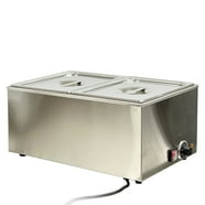 Cooler Depot 30 inches Wide 2 Plate Warmer and Dry Steam Table NH-2 ...