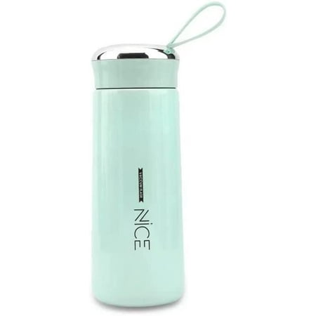 OUTDOOR SPORT WATER BOTTLE 400ML HOT AND COLD GLASS WATER BOTTL ...