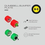 Hulkfit 2-inch Dumbbell Plate with Steel Hub, Single, 35 Pounds ...