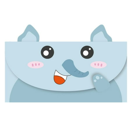 ALmi Animal Blessing Card Cute Cartoon Envelope Invitation Card Best ...